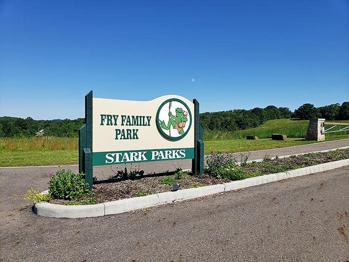 Fry Family Park offers modern recreational opportunities near Zoar, where visitors can enjoy nature much as the Separatists did &ndash; but with significantly better footwear.