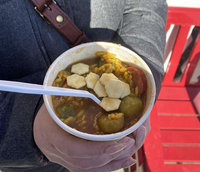 This isn't just gumbo, it's a bowl of Louisiana soul &ndash; each spoonful tells a story that begins with "once upon a perfect roux."
