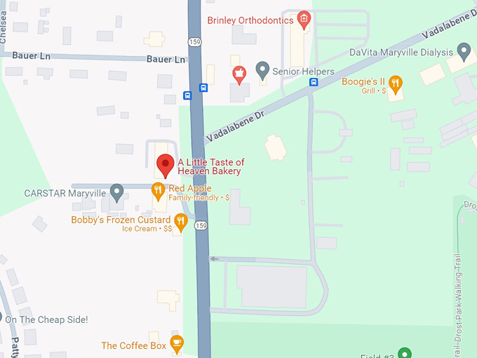 a little taste of heaven bakery 10 map