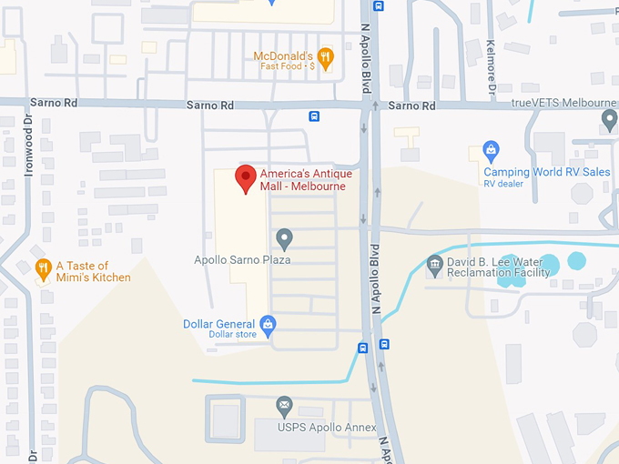 america's antique mall 10 map