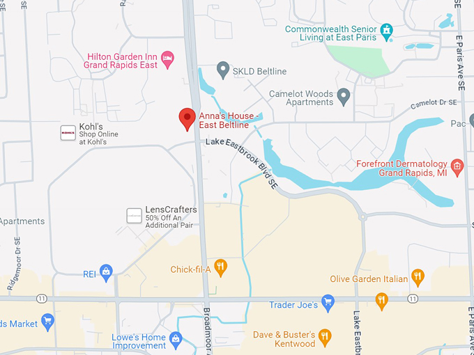 anna's house east beltline 10 map