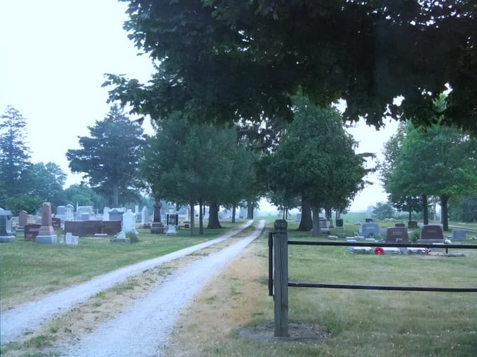 aux sable cemetery 6