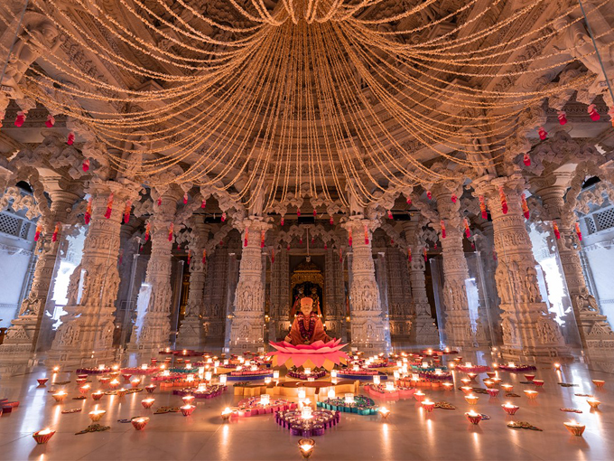 baps shri swaminarayan mandir, chicago 7