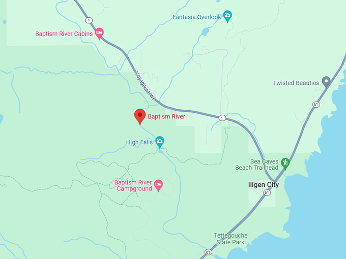 Baptism River 10 Map