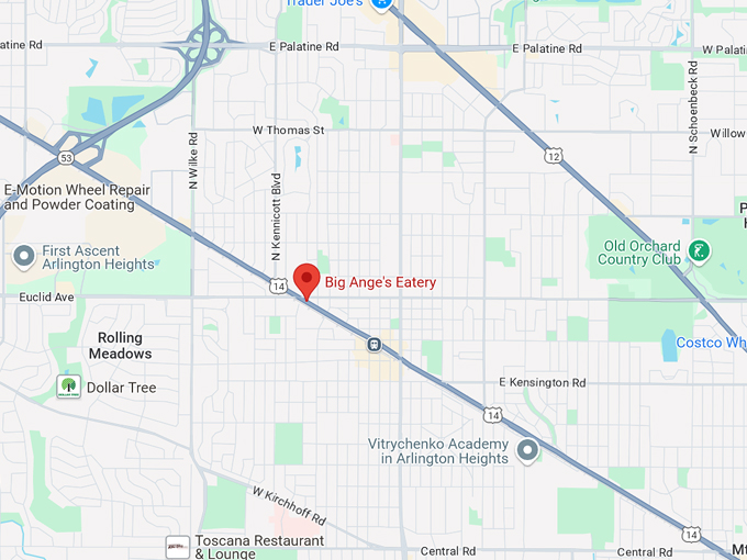 big ange&rsquo;s eatery 10 map