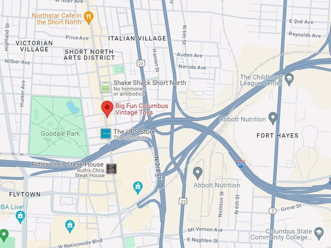 big fun columbus vintage toys 10 map