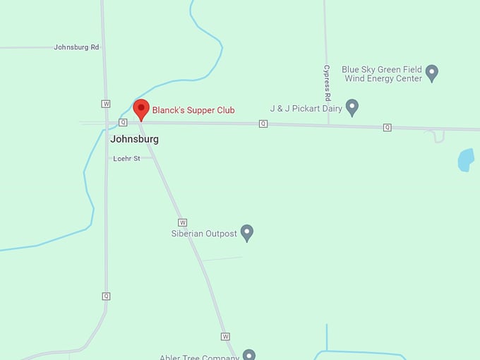 blanck's supper club 10 map