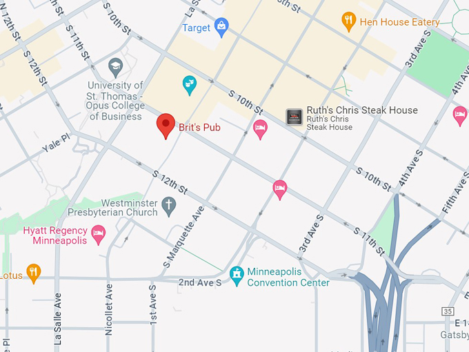 brit's pub rooftop 10 map