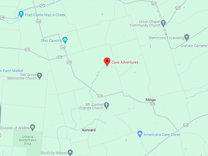 cave adventures 10 map