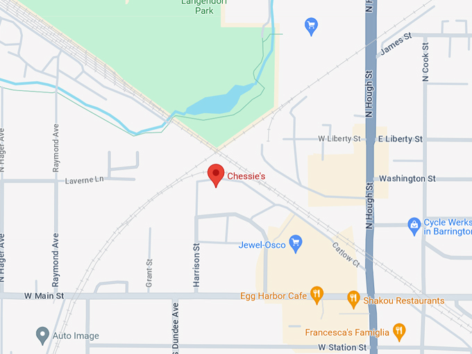 chessie's restaurant 10 map