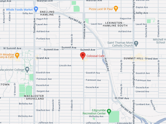 Colossal Cafe 10 Map