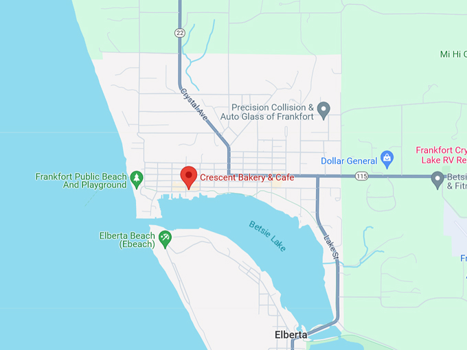 crescent bakery and cafe 10 map