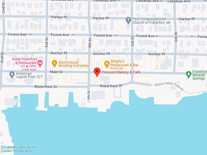 crescent bakery and cafe 10 map