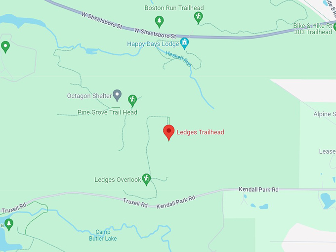 Cuyahoga Valley National Park 10 map