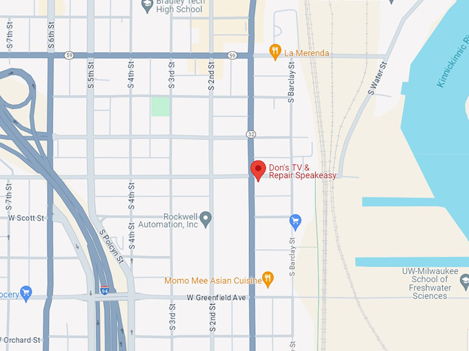 don's tv & repair speakeasy 10 map