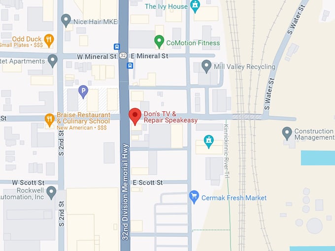 don's tv & repair speakeasy 10 map