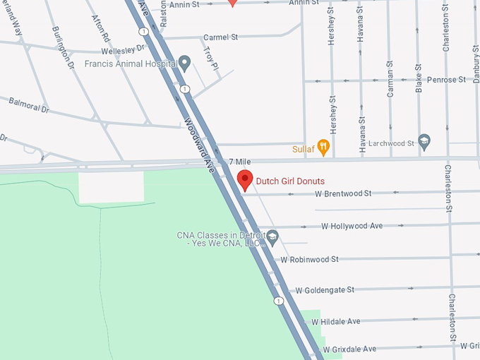 dutch girl donuts 10 map