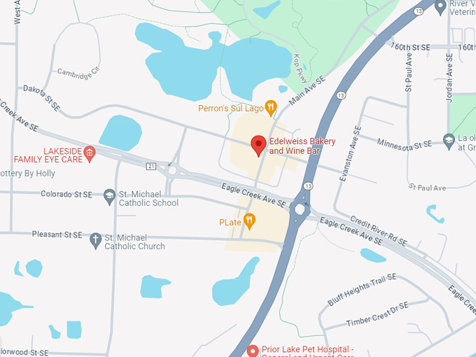 edelweiss bakery and wine bar 10 map