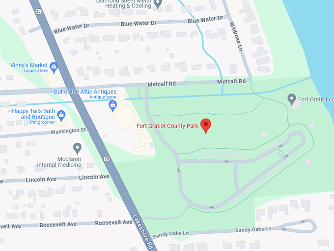 Fort Gratiot County Park 10 Map