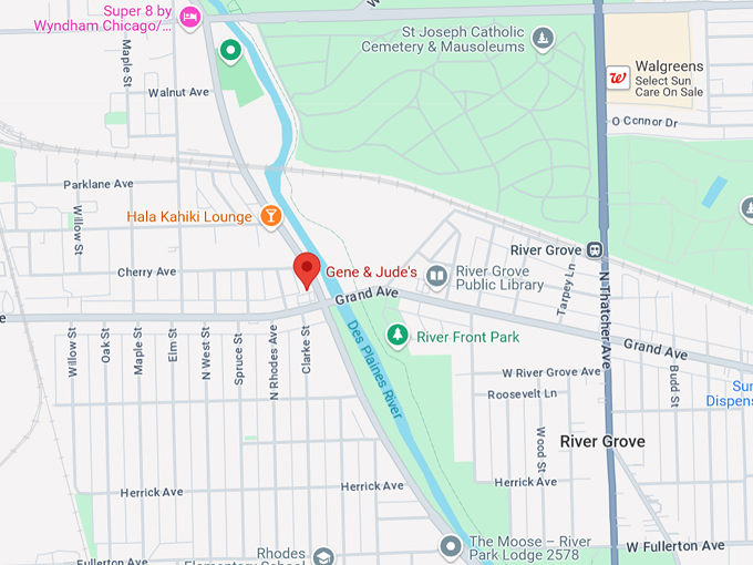 gene & jude's 10 map