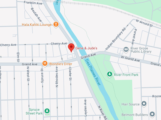 gene & jude's 10 map