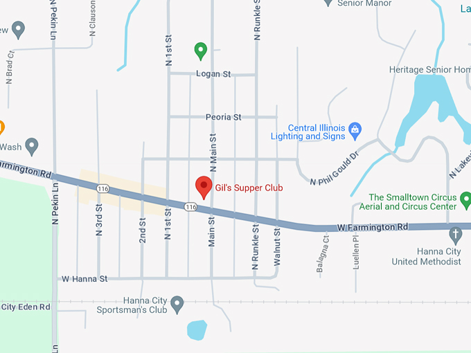 gil's supper club 10 map