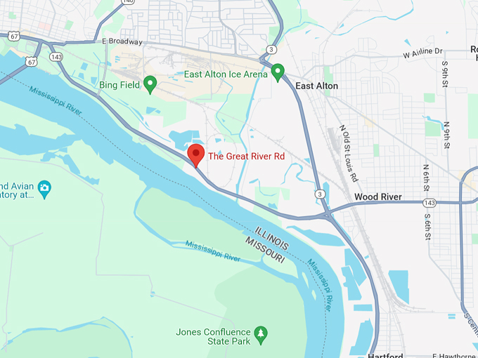 great river road 10 map