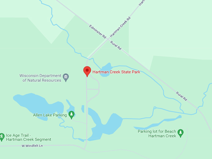 hartman creek state park 10 map