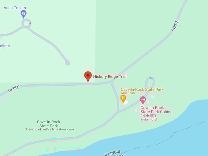 hickory ridge trail map