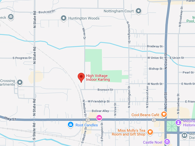 high voltage indoor karting 10 map