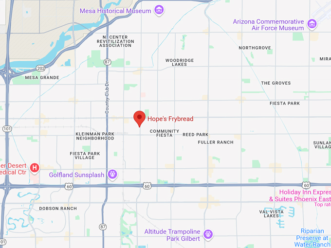hope's frybread 10 map