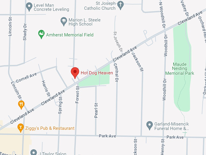 hot dog heaven 10 map