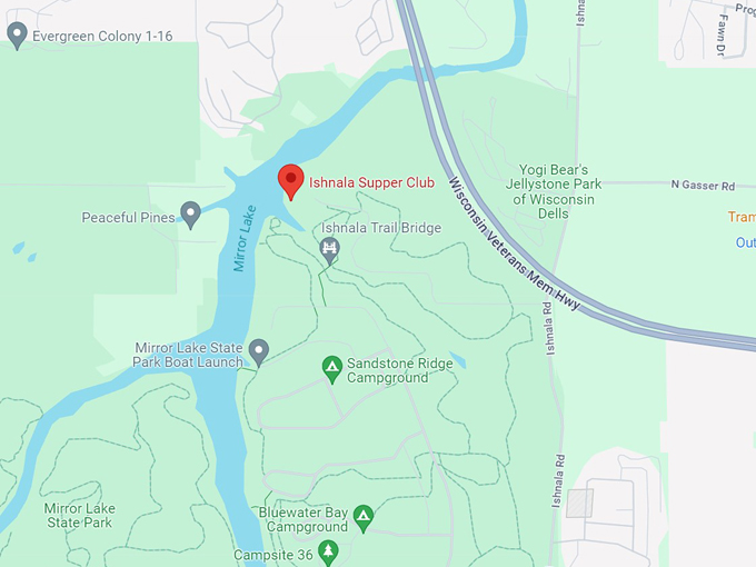 ishnala supper club 10 map