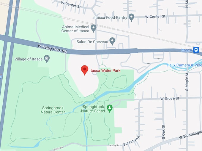 itasca caribbean waterpark 10 map