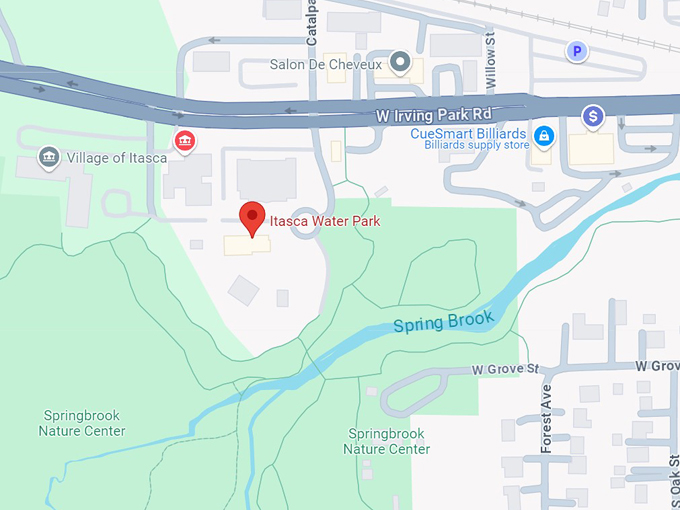 itasca caribbean waterpark 10 map