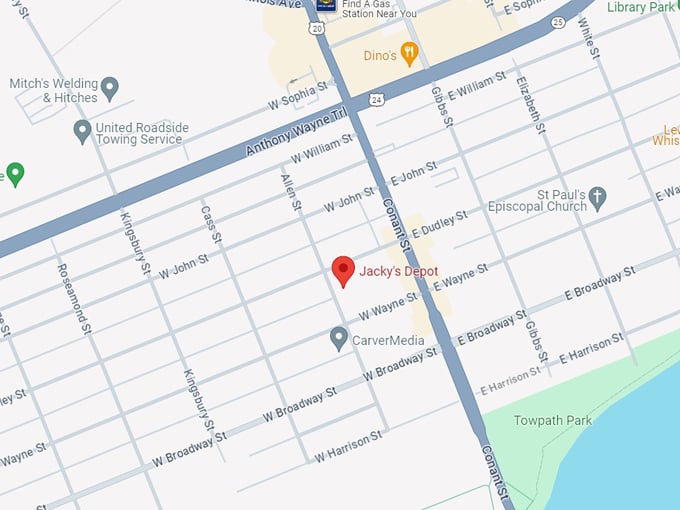 jacky's depot 10 map