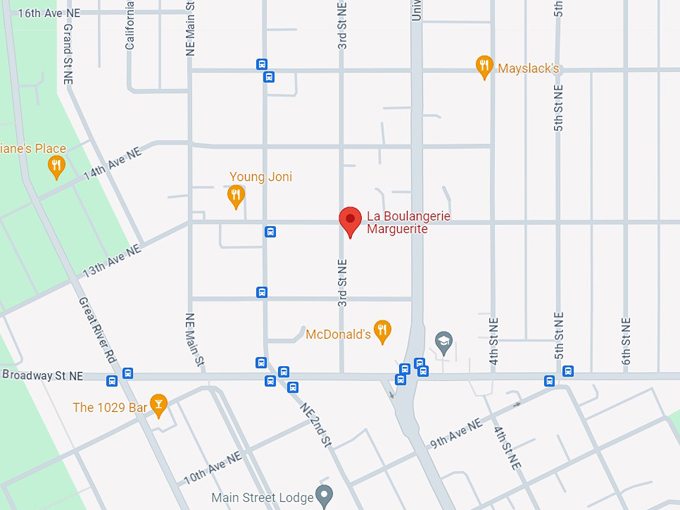 La Boulangerie Marguerite 10 map
