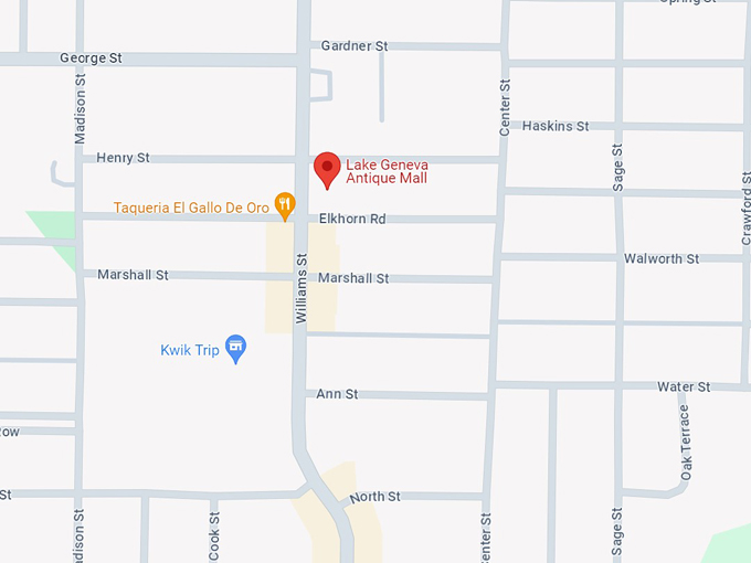 lake geneva antique mall 10 map