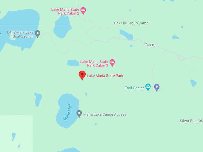 lake maria state park 10 map