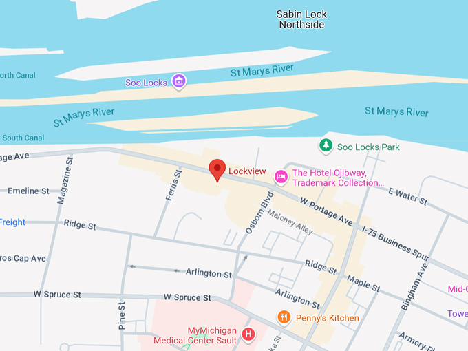 lockview restaurant 10 map