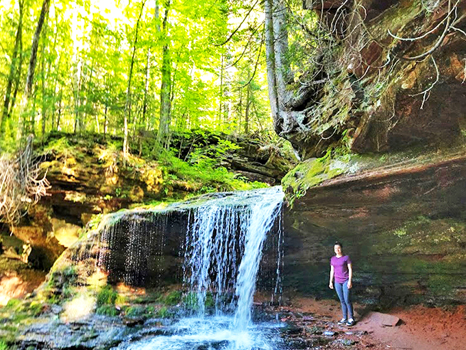 lost creek falls trail (cornucopia) 1