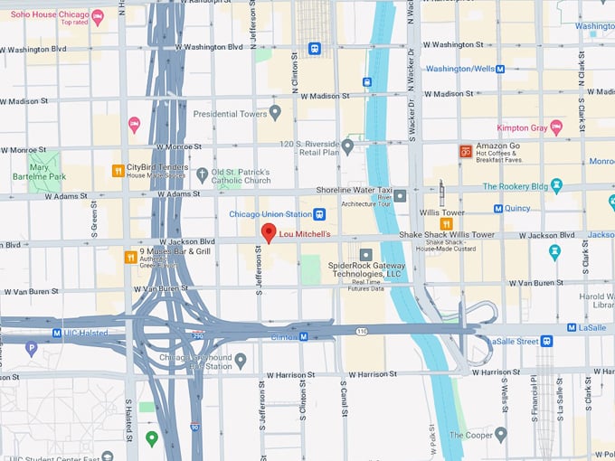 Lou Mitchell's 10 Map