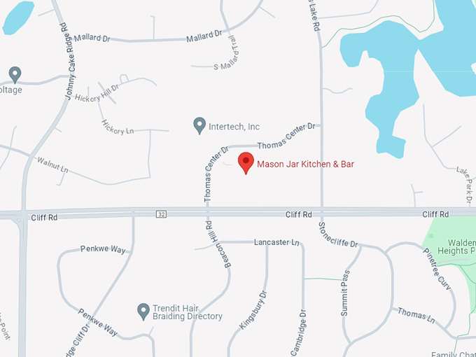 Mason Jar Kitchen 10 map