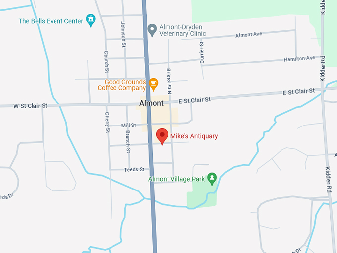 Mike's Antiquary 10 Map