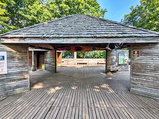 This rustic pavilion serves as the gateway to natural wonders &ndash; the last bit of shelter before nature's grandeur takes your breath away.