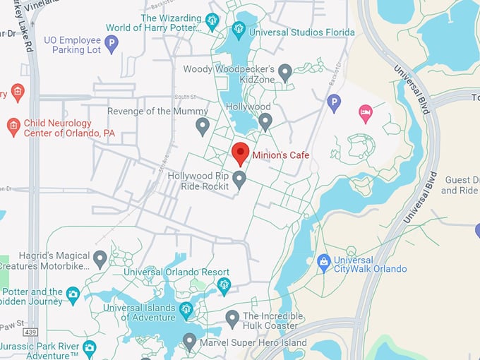 minion's cafe 10 map