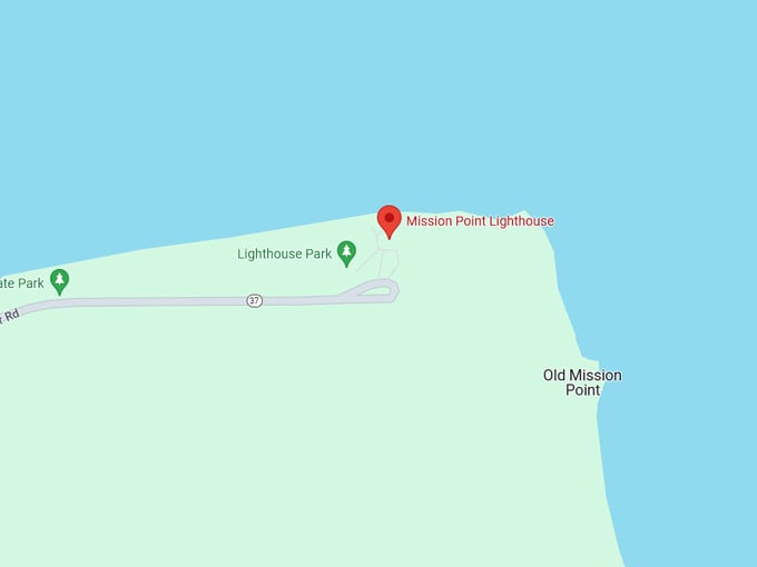 Mission Point Lighthouse 10 Map