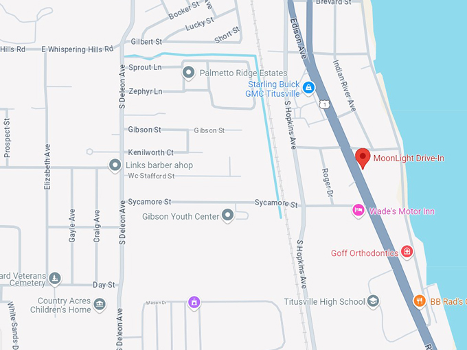 moonlight drive in 10 map