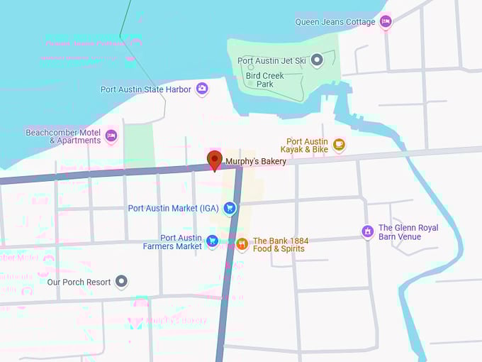 murphy's bakery 10 map