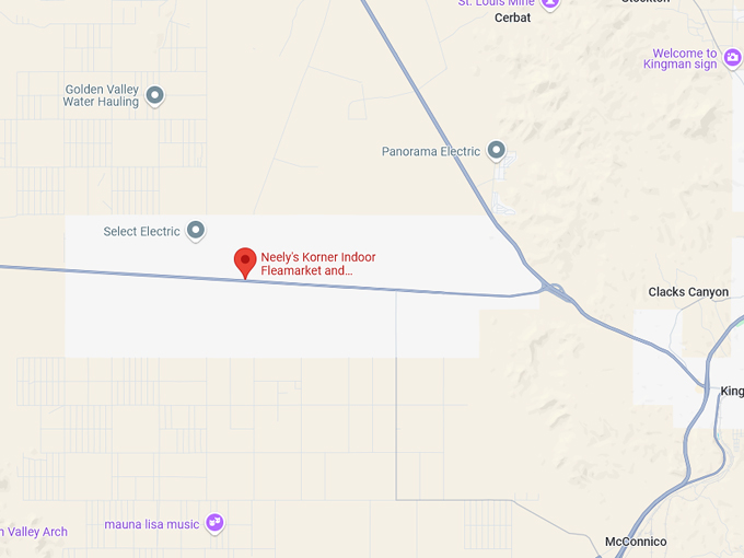 neely's korner indoor fleamarket and outdoor swap meet 10 map